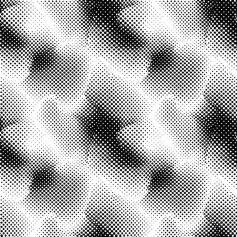 Premium Photo Seamless Circle Halftone Pattern Design