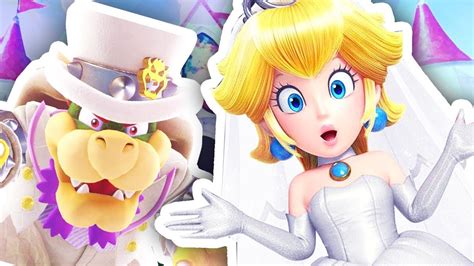 Will Peach Marry Bowser Super Mario Odyssey 6 Ending Youtube