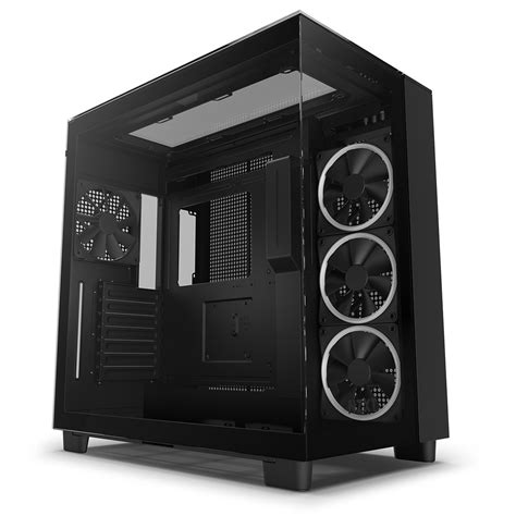 Buy Nzxt H9 Elite Edition Atx Mid Tower Case Black Cm H91eb 01 Pc Case Gear Australia