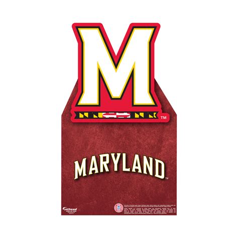 Maryland Terrapins Mini Stand Out Official Ncaa Cardstock Cutout