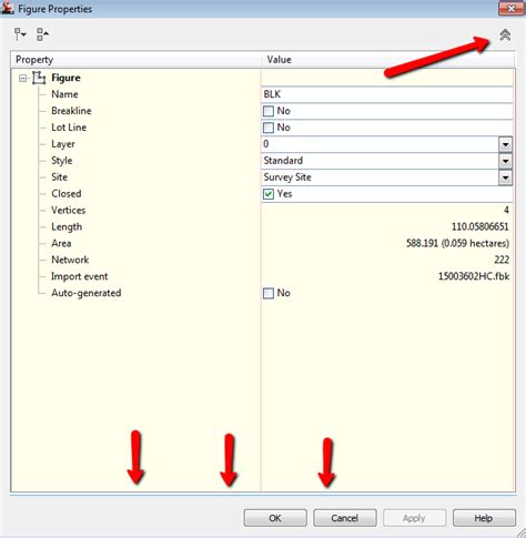 solved edit survey figure properties 2011 problem autodesk community