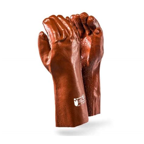 Xtra Heavy Duty Pvc Gloves 35cm Dromex 100 Cotton Workwear