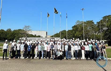 Nuclep Recebe Comitiva Com Mais De 80 Líderes E Alunos Da World Nuclear