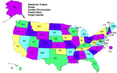 Usa By State Geography Country Maps U United States Usa By State Png