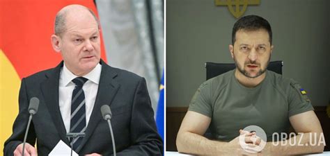 Військова допомога Україні Зеленський обговорив із Шольцом українську формулу миру та захист