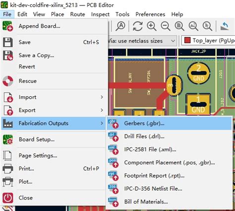 How To Generate Gerber And Drill Files In Kicad