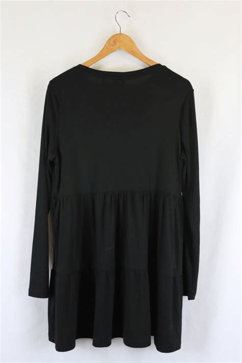 Forever New Black Dress 14 Reluv Clothing Australia