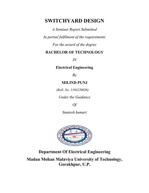 Switchyard Design Overview Pdf