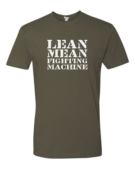 Lean Mean Fighting Machine Tee Super 70s Sports