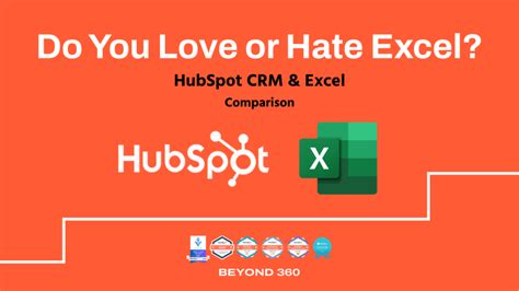 hubspot crm vs excel sheet comparison 2025