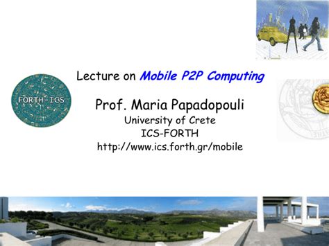 mobile peer to peer computing