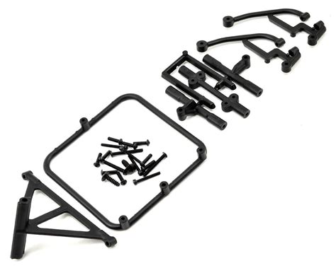 Rpm Spare Tire Carrier For Traxxas Slashslash 4x4 Black Rpm70502