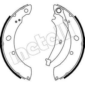 6RU698525A Juego de zapatas de frenos AUTOMEGA, BREMBO, CIFAM, DELPHI ...