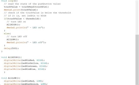 ESP32 Internal Sensor Touch Hall Temperature