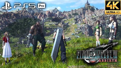Final Fantasy 7 Rebirth Ps5 Pro Free Roam Gameplay 4k 60fps Youtube