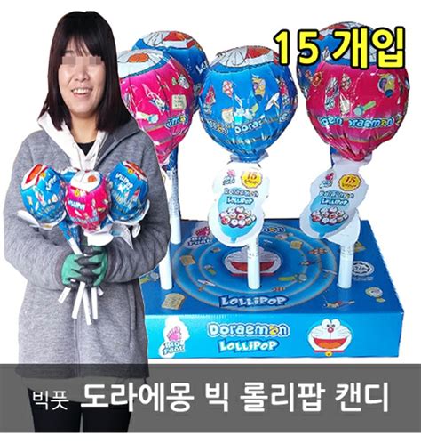 무료배송X 개 빅풋 도라에몽 빅 롤리팝 망치 사탕 g 츄파춥스 티몬