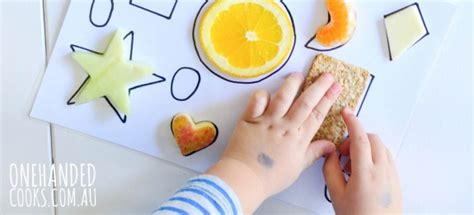 Food Sorting Shapes One Handed Cooks