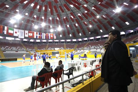 Presidente García Visitó Remodelado Coliseo Dibós Noticias Agencia