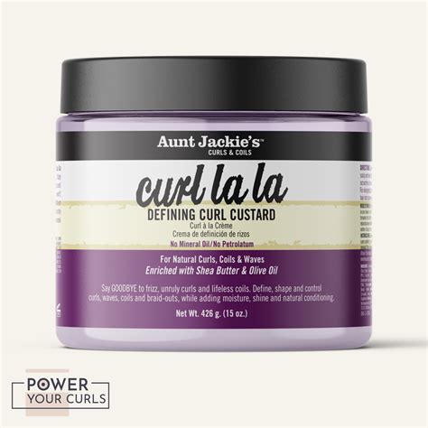 Curl La La Defining Curl Custard Power Your Curls