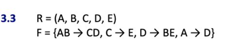 Solved Points For Each Relation Schema R And Set Of Chegg
