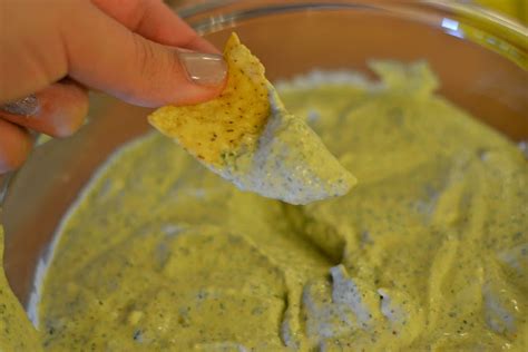 A Bright Lineup Creamy Cilantro Dip