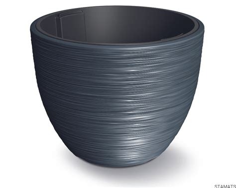 Donica na kwiaty 30l z wkładem 20l antracyt Furu Barrel Sklep