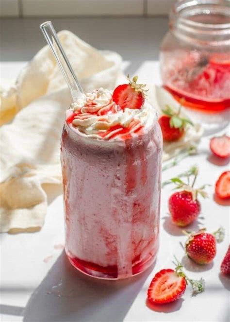 Strawberry Milkshake Without Ice Cream Recipe How To Make A
