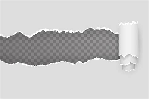 종이 구멍 찢어진 찢어진 창 시트 패턴 현실적인 투명 배경 벡터 일러스트 레이 션 갈기갈기 찢어진에 대한 스톡 벡터 아트 및
