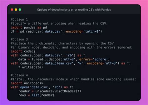 Omoshola Owolabi On Linkedin Dealing With Encoding Issues In Csv Files