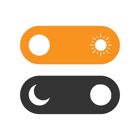 Day And Night Mode Switch Vector Vector Art At Vecteezy