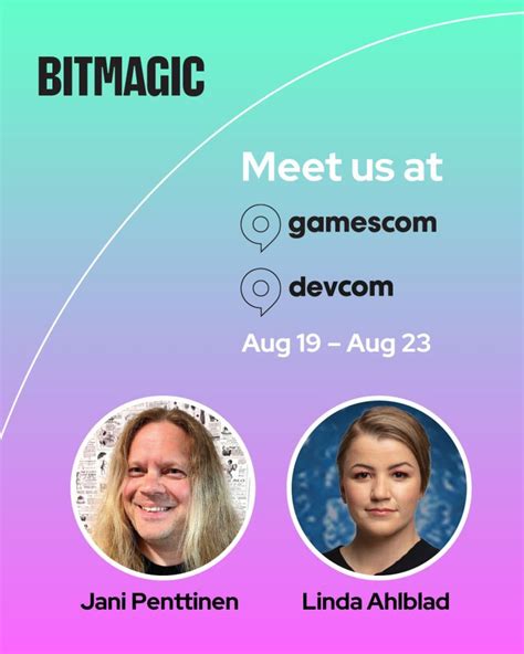 Jani Penttinen 🔜 Gamescom On Linkedin Devcom Gamescom
