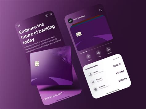 Banking App By Ui Ux Developer On Dribbble
