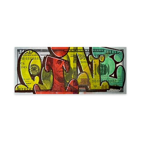 Fake Notes 100 Ben Eine