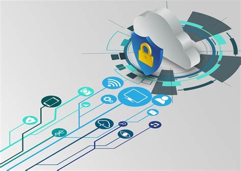 Premium Vector Database Server Cloud Network Isometric Background