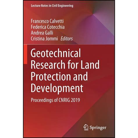 قیمت و خرید کتاب Geotechnical Research For Land Protection And