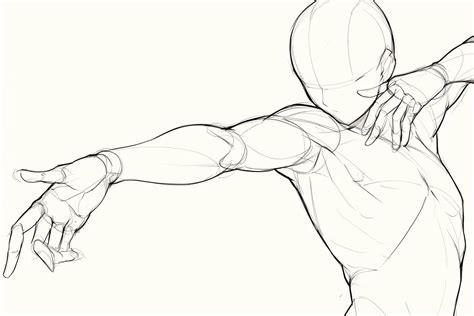 ポーズを取る人物の洗練された躍動感｜イラスト・フリー素材なら「シンテリ」