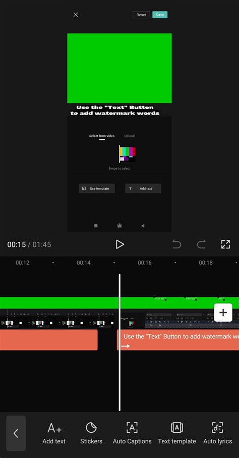 Capcut Tutorial Watermarks Alissa Poh Content Production