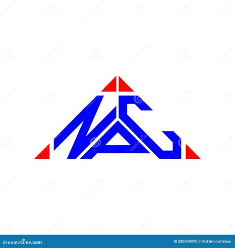 Npc Letter Logo Creative Design With Vector Graphic Npc Stock Vector