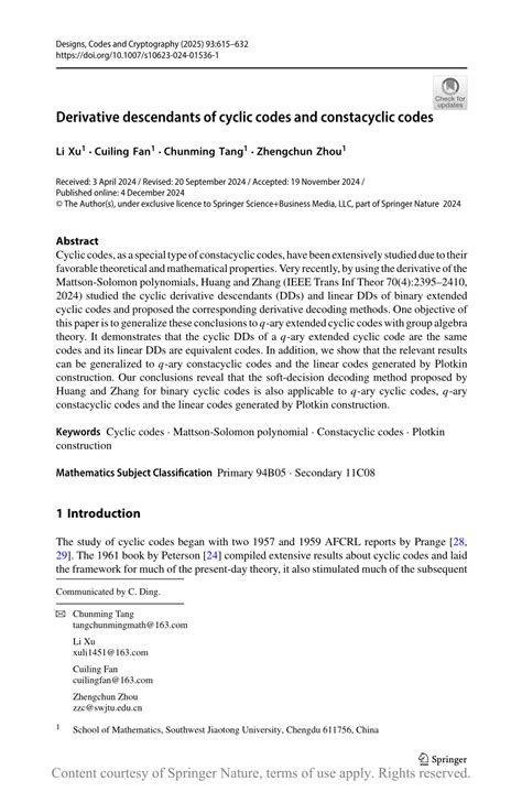 Derivative Descendants Of Cyclic Codes And Constacyclic Codes