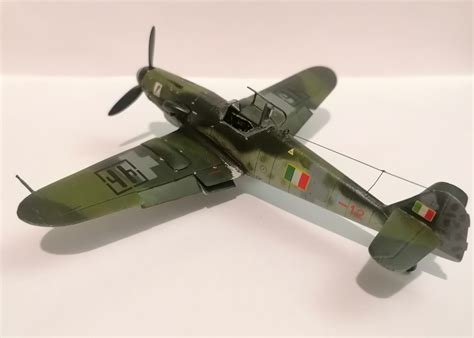 Bf109 G10 1° Gruppo Caccia Anr Asso Di Bastoni Milan Italy Early