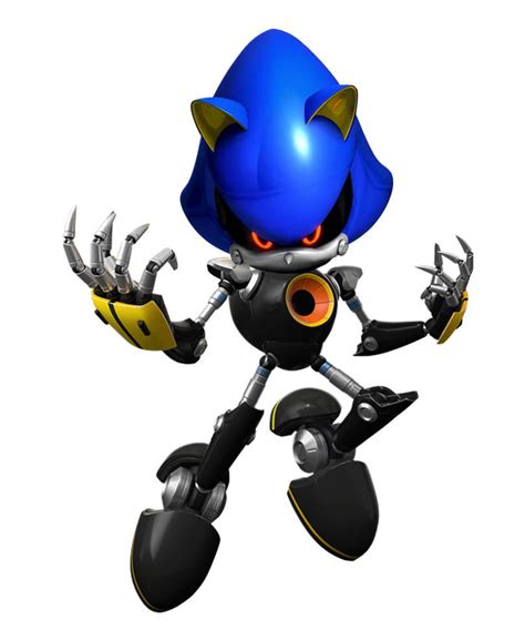 Metal Sonic Mach 2 0 From Sonic Rivals 2 ~fan Edit By 13comicfan On
