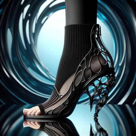 Futuristic Cage Sock Sandal Design By Ledonkee66 On Deviantart
