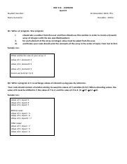 ITEC213Q1 Docx ITEC 213 CMPR203 Quiz 1 Student Number Name