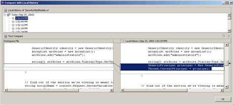 Eclipse Local History Aaron Johnson
