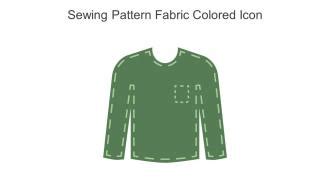 Sewing Pattern Fabric Colored Icon In Powerpoint Pptx Png And Editable Eps Format PPT PowerPoint