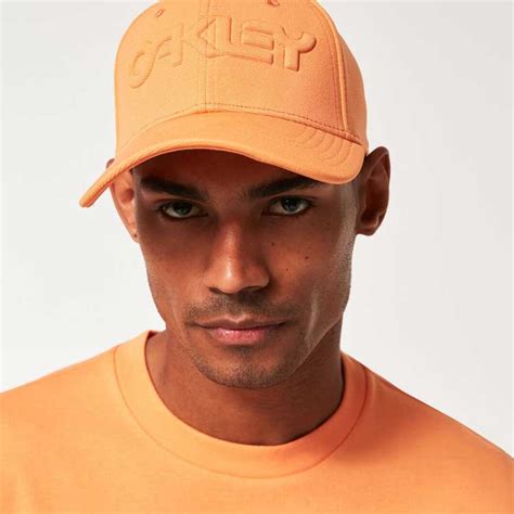 Oakley 6 Panel Stretch Hat Embossed Soft Orange Factory Pilots