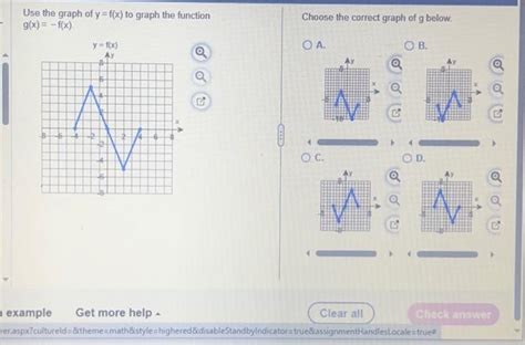 Solved Use The Graph Of Y F X To Graph The Function Chegg Com