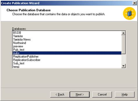 Sql Server 2000 Merge Replication Step By Step Procedure Codeproject