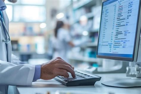 Using Pharmacy Software For Data Entry Ar Generative Ai Premium Ai