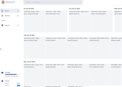 BUG Images Thumbnails Are Not Loading Issue Immich App Immich GitHub